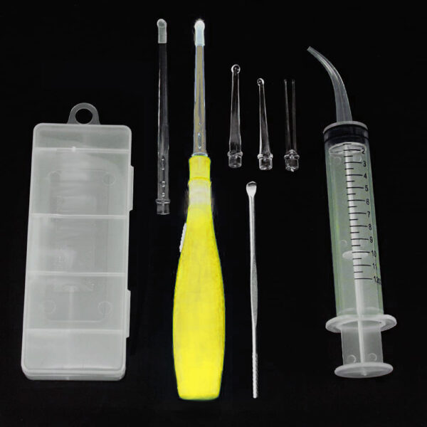 2 Sets Kit of Tonsil Stone Removal Tool with Syringe & Tonsil Pick ...